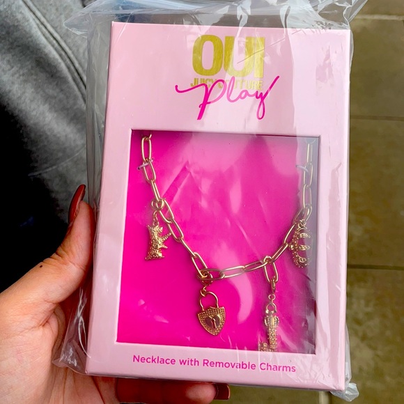 Juicy Couture | Jewelry | Oui Juicy Cuture Play Necklace | Poshmark